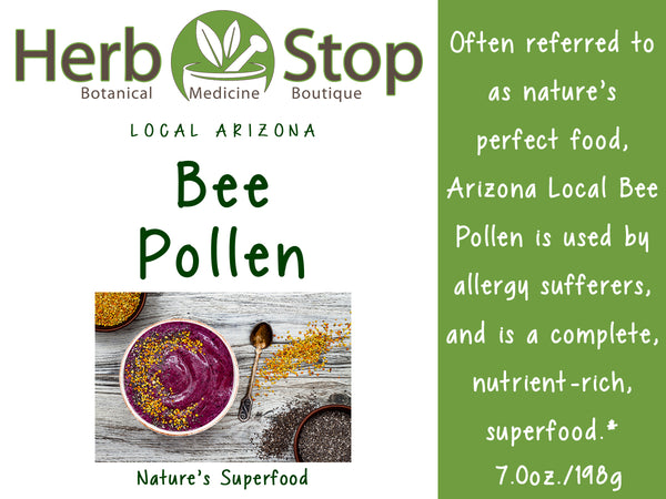 Bee Pollen Granules (Arizona Local) – Herb Stop - Arizona's Herbal Store