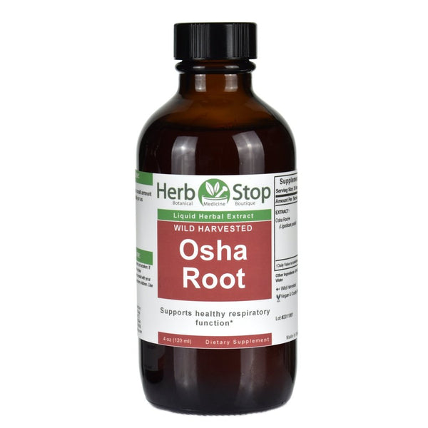 Osha Root Extract – Herb Stop - Arizona's Herbal Store