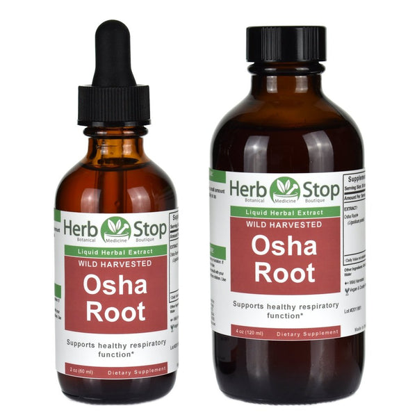 Osha Root Extract – Herb Stop - Arizona's Herbal Store